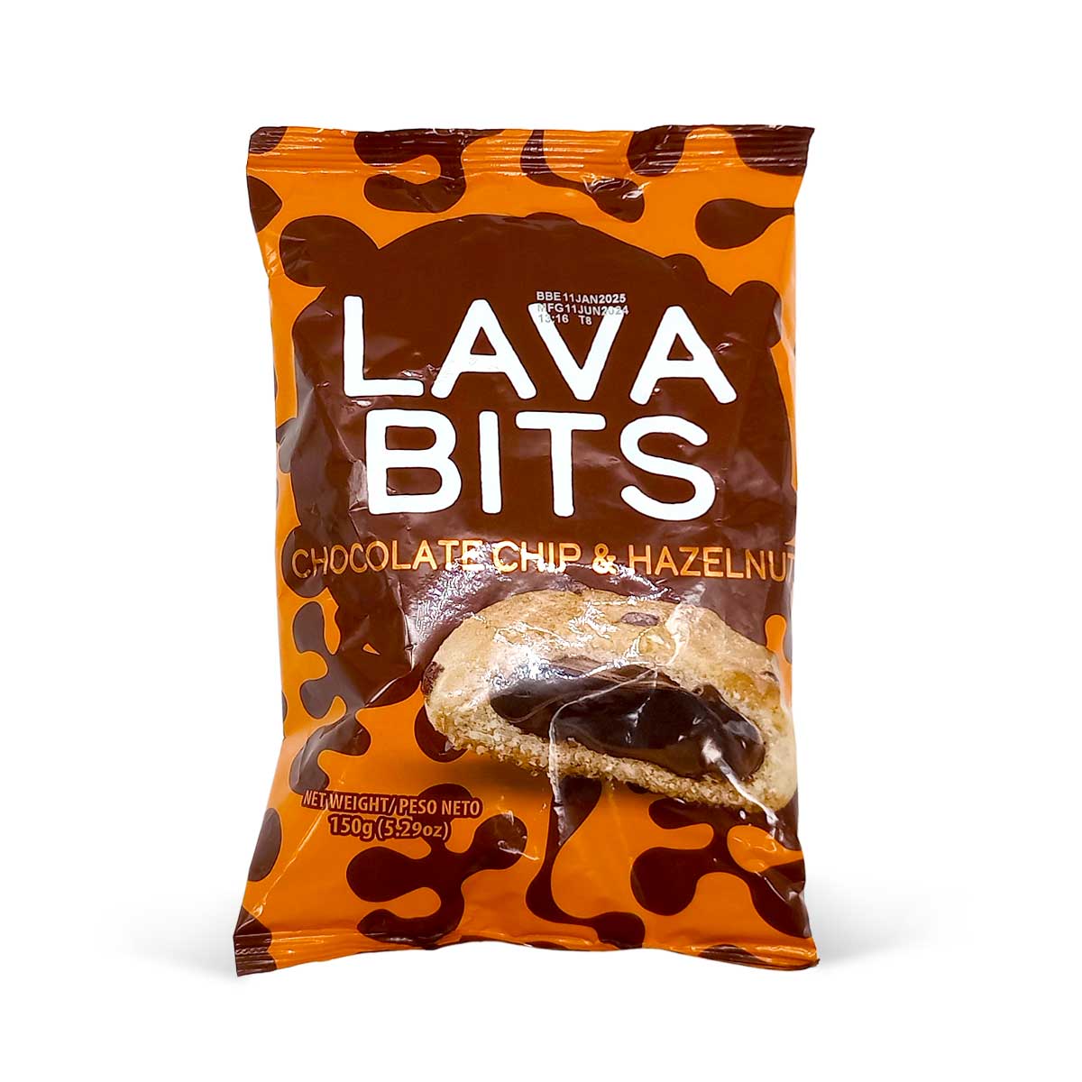Bermudez Lava Bits Chocolate Chip & Hazelnut Biscuits - 150g | Caribshopper