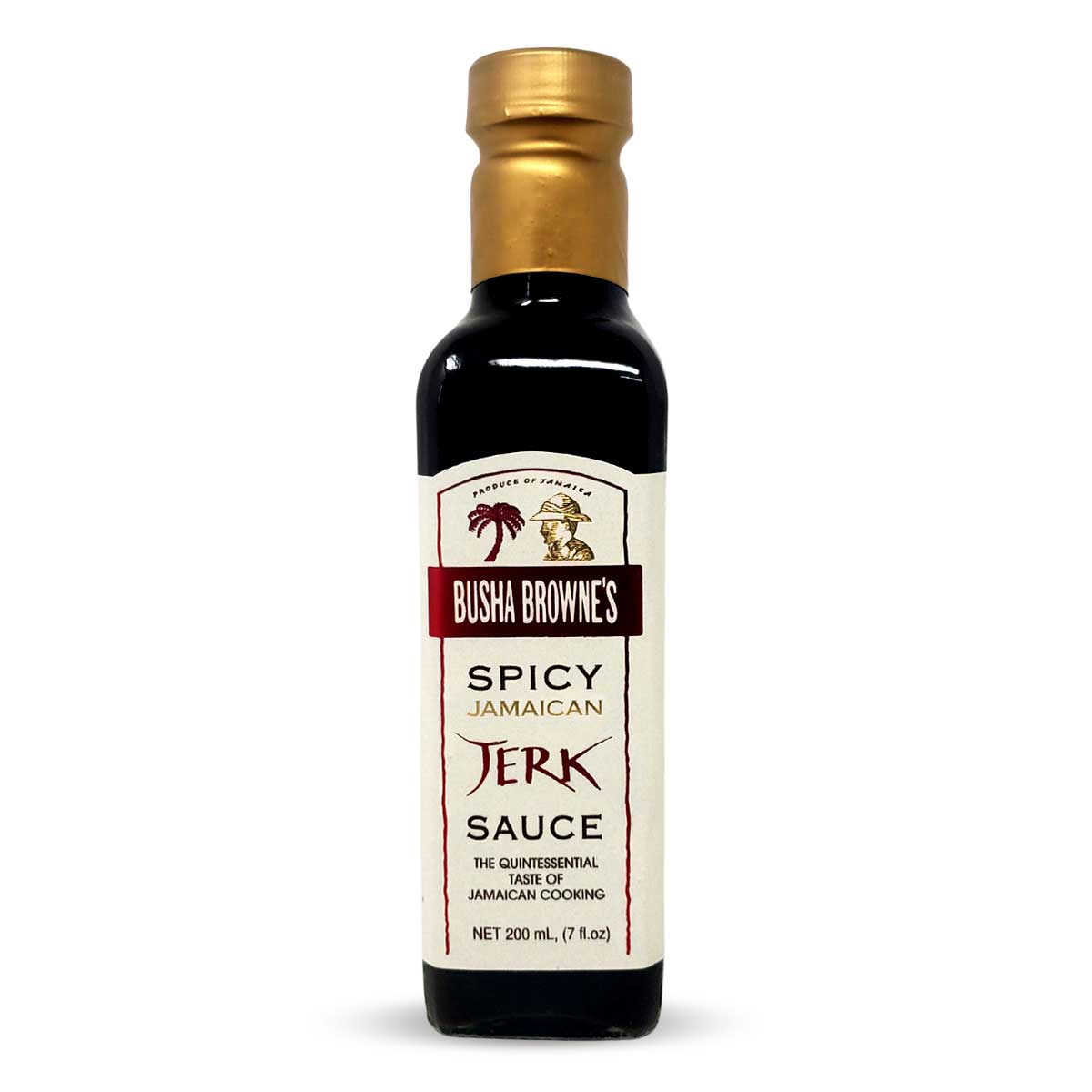 Busha Browne's Spicy Jamaican Jerk Sauce 7oz – Authentic Flavor ...