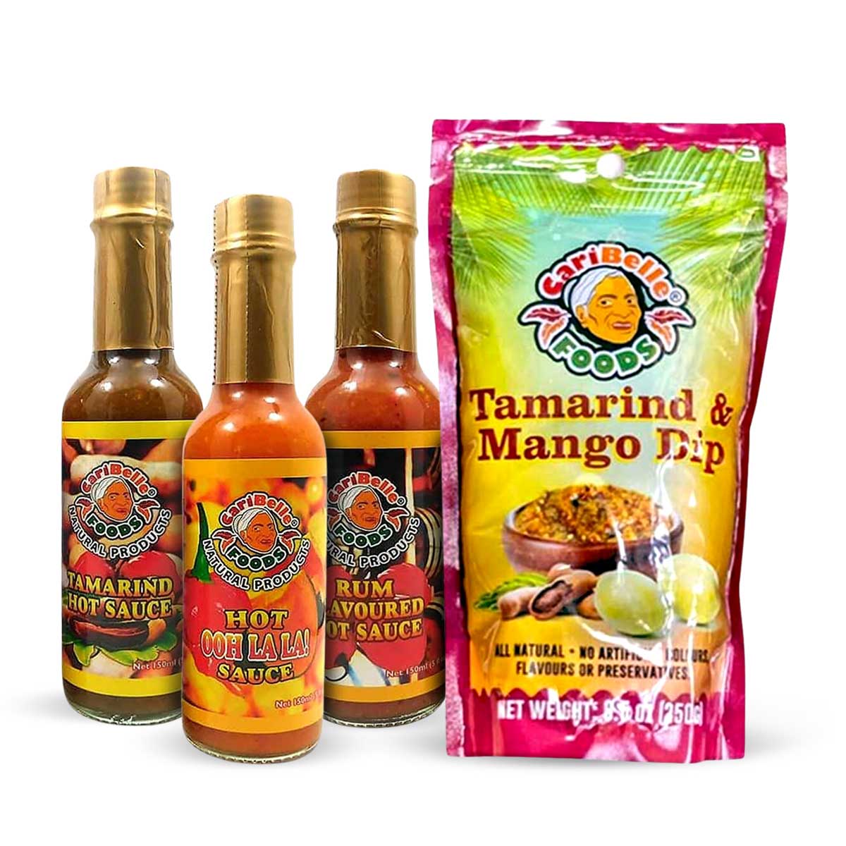 CariBelle Foods Sizzling Sensations Bundle: Caribbean Heat & Flavor ...