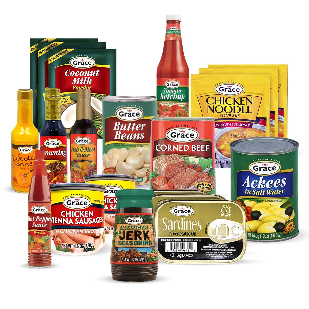Grace Foods Essentials Bundle – Caribshopper