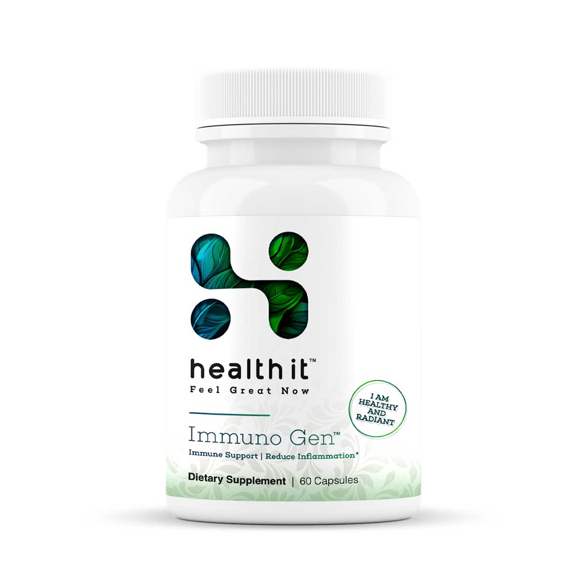 Health It Immuno Gen, 60 Capsules - Immune Support & Anti-Aging ...