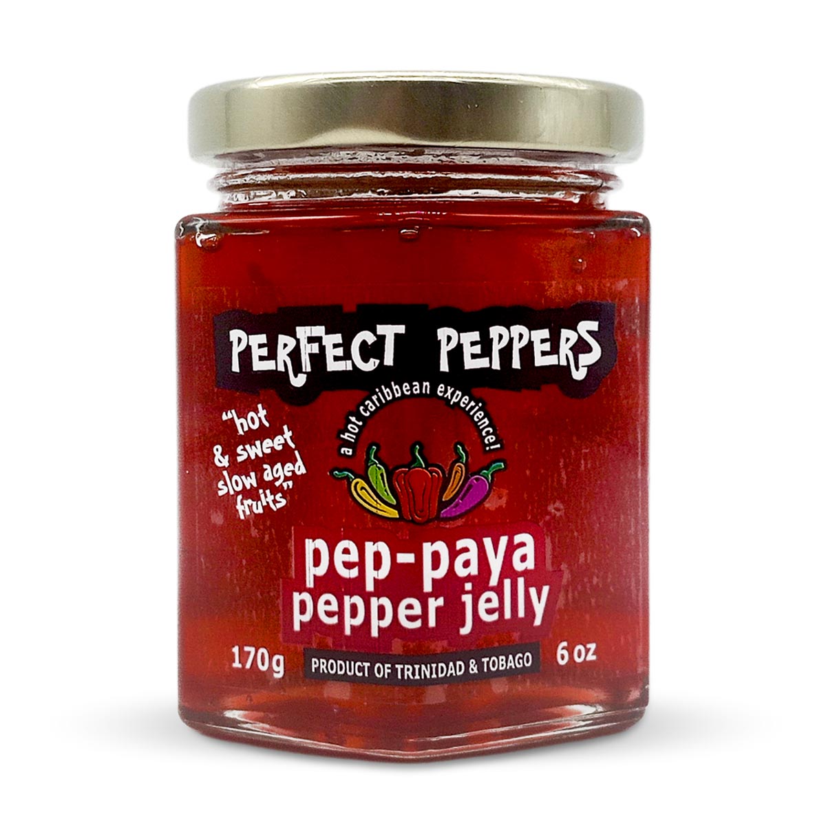 Perfect Peppers Pep-Paya Pepper Jelly, 6oz – Sweet & Hot Delight ...