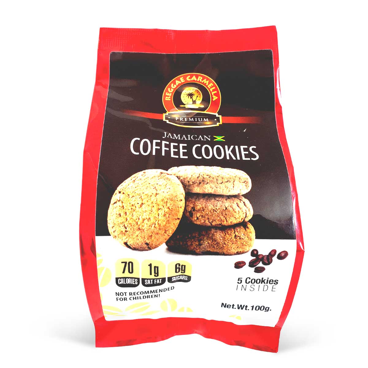 Reggae Carmella Premium Coffee Cookies 50g Perfect Coffee Pairing ...