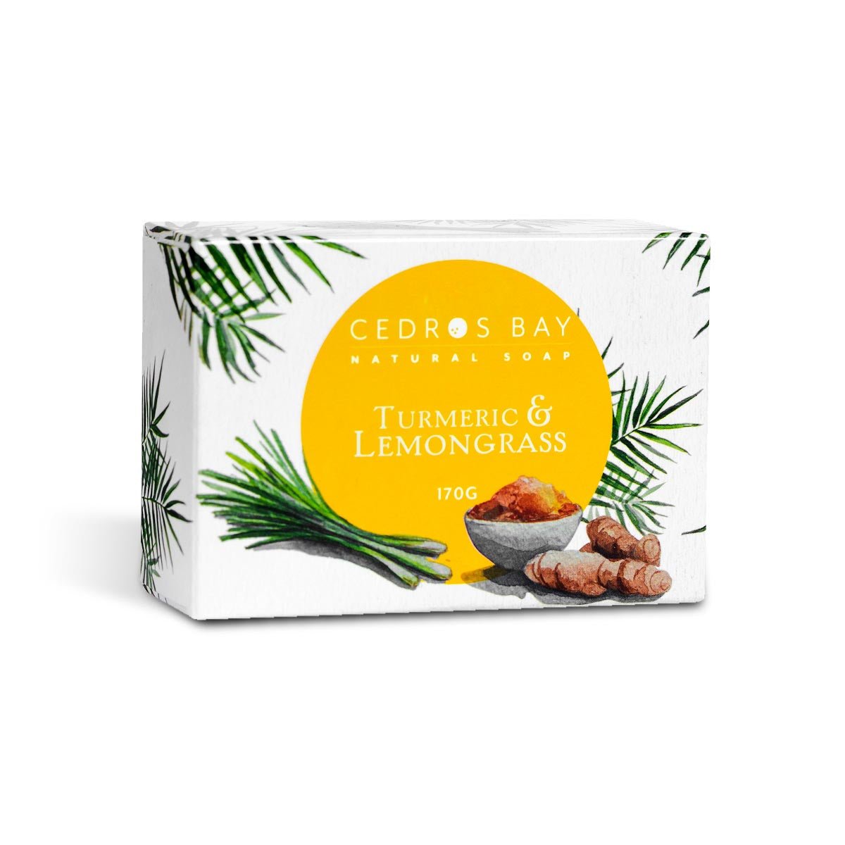 CGA Cedros Bay Turmeric & Lemongrass Soap, 170g – Caribshopper
