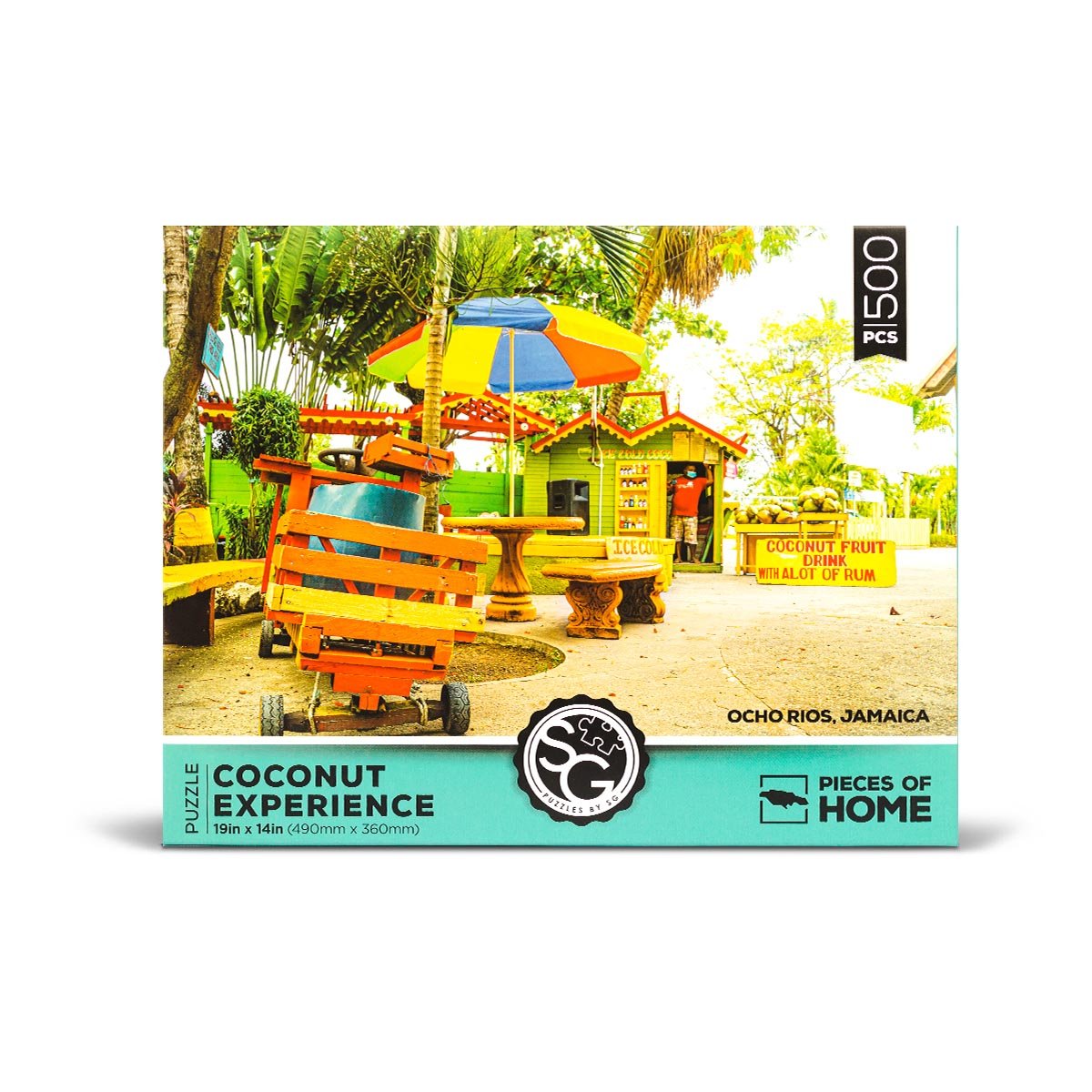 Buy Coconut Experience 500pc Puzzle | Caribshopper
