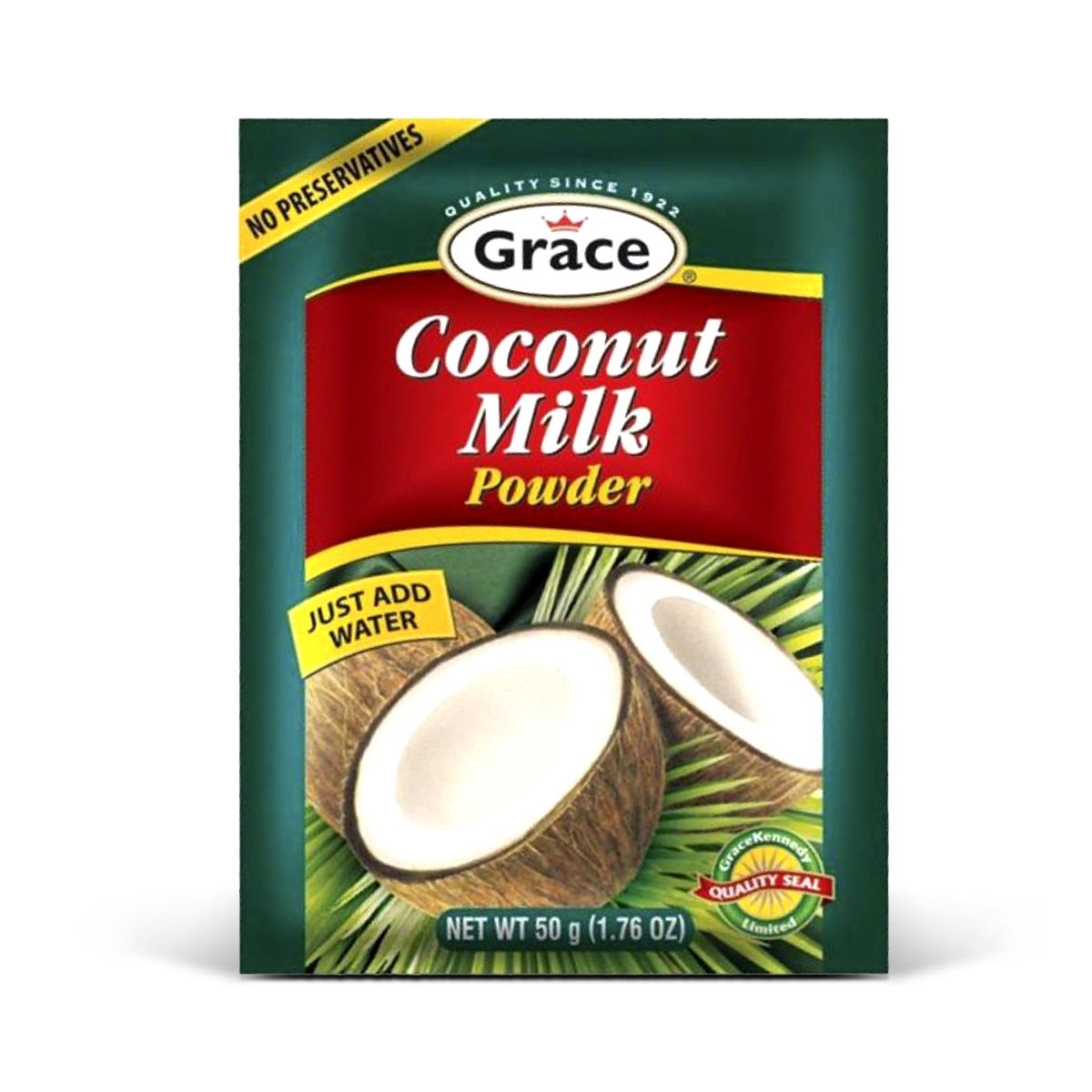 Grace Coconut Milk Powder 1.76oz (12 Sachets) | Caribshopper