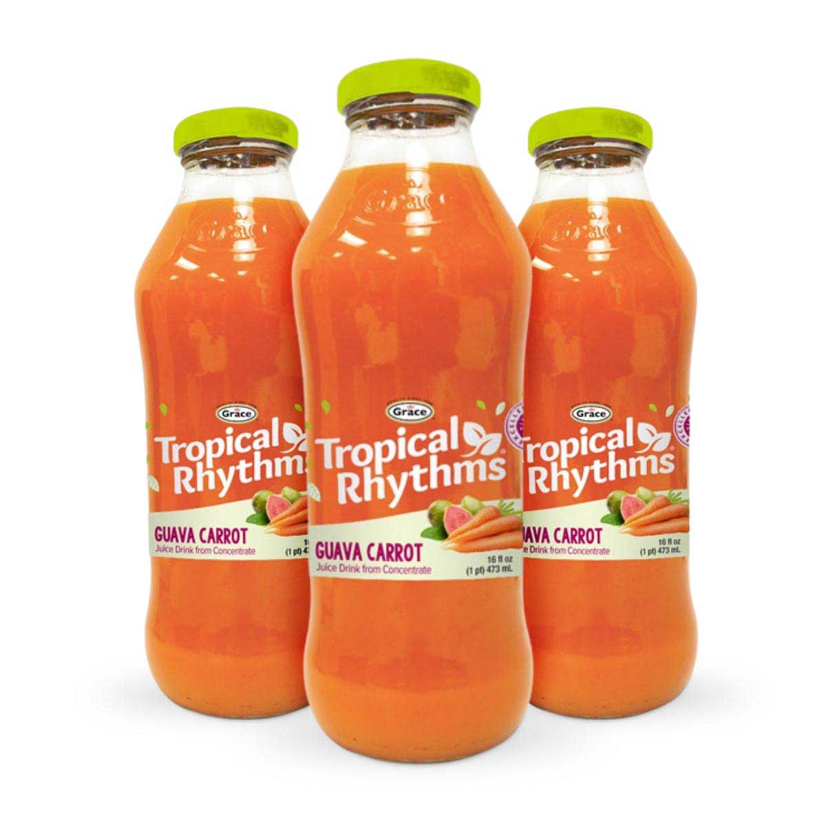 Shop Grace Tropical Rhythm Drinks, 16oz (3 pack) – Caribshopper