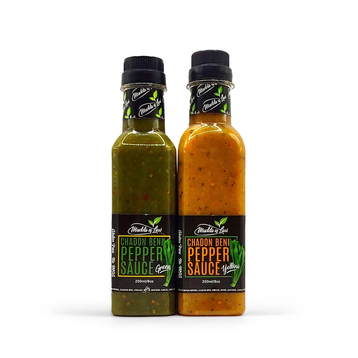 Mudda N Law Chadon Beni Pepper Sauce Bundle, 6oz – Caribshopper