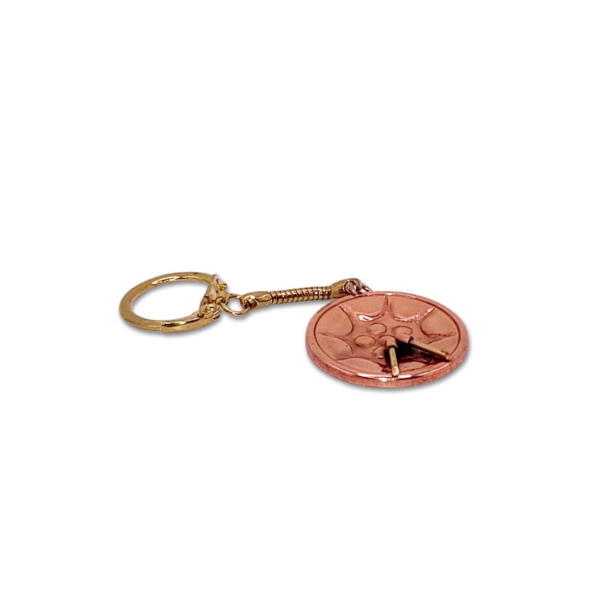Authentic One Plain Copper Pan Keychain | Caribshopper