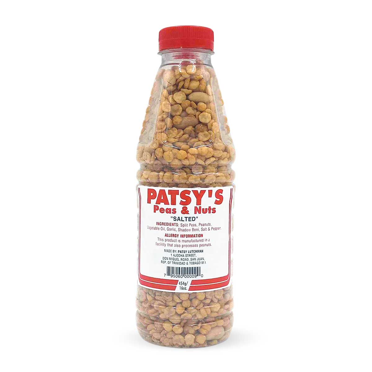 Patsy's Peas & Nuts Salted, 16oz (3 Pack) – Caribshopper