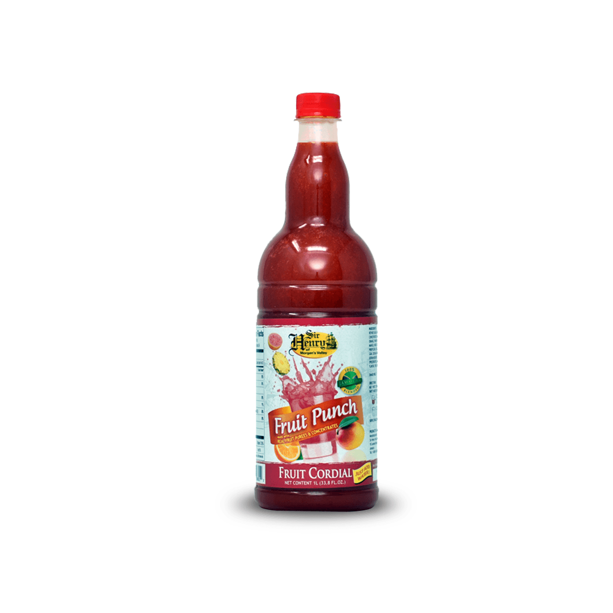 Sir Henry's Cordial - Fruit Punch, 33.8oz | Caribshopper