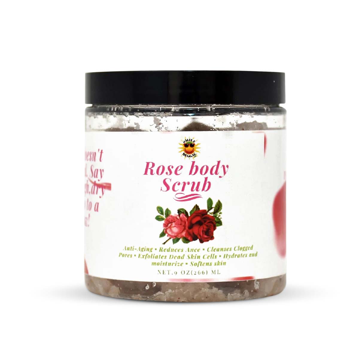 Smile Reggae Rose Body Scrub, 6oz or 9oz | Caribshopper