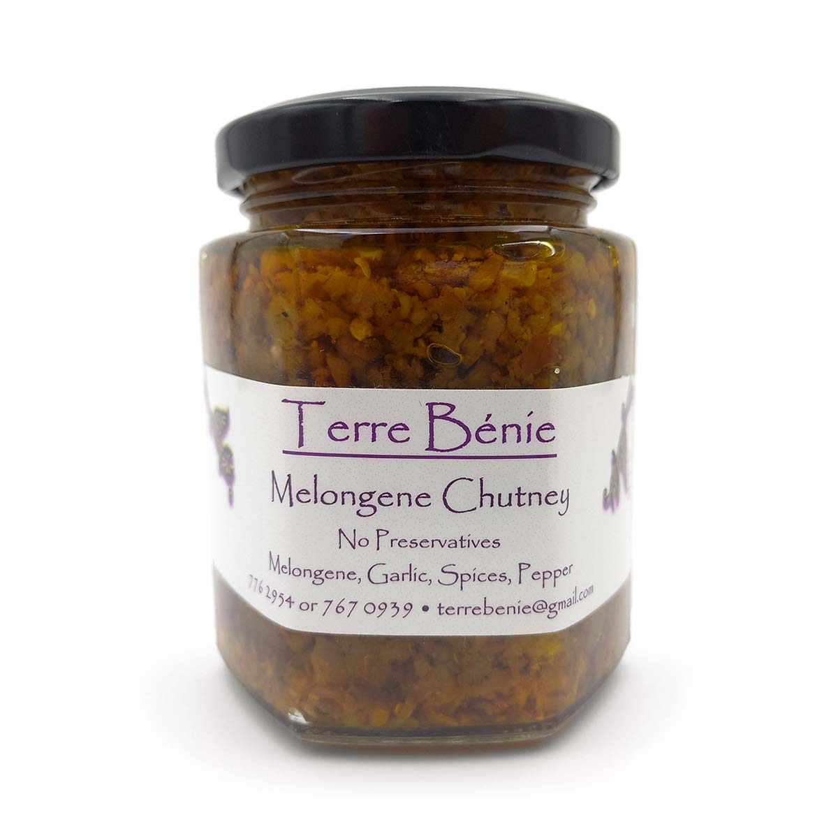Terre Bénie Melongene Chutney (Eggplant) – Caribshopper