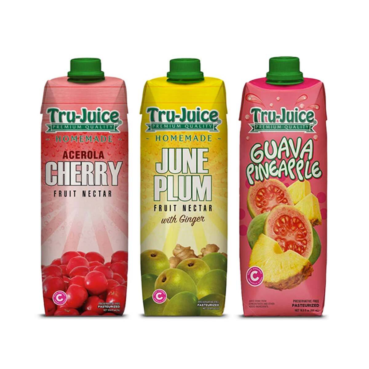 Tru-Juice Mix Bundle 1L (3 Pack)| Caribshopper