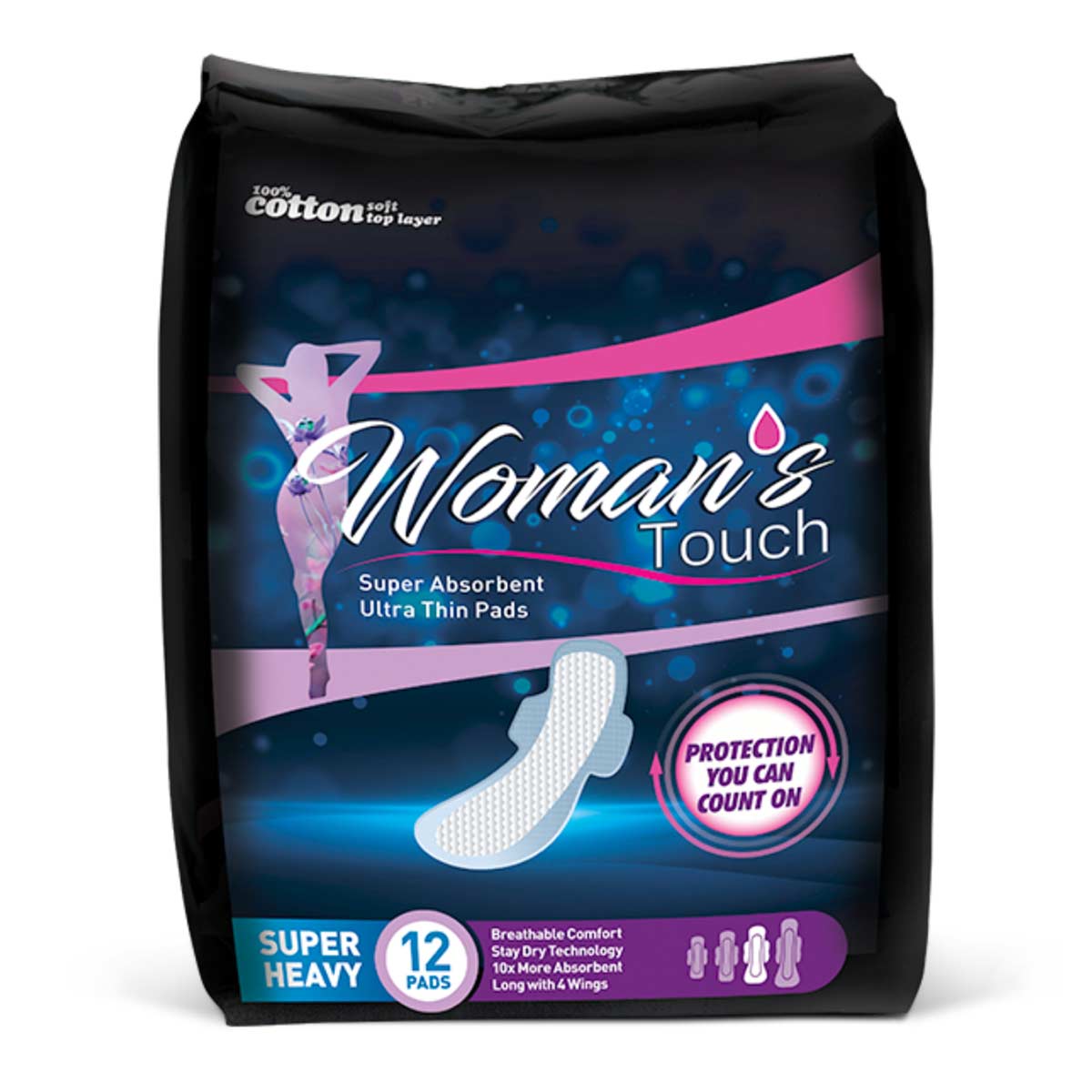 Woman's Touch Super Heavy Flow – Caribshopper